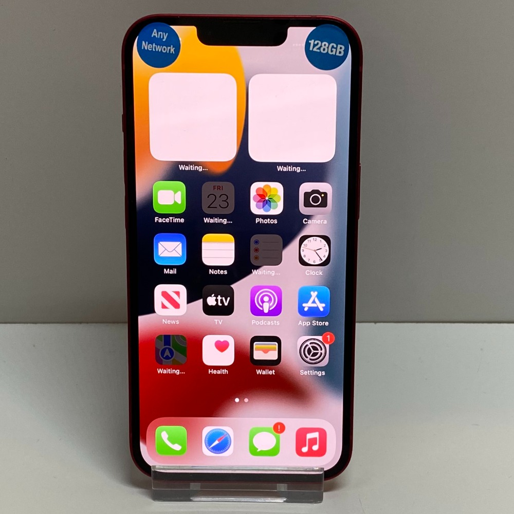 Pre-owned Apple iPhone 13 Unlocked Model A2633 128GB in Red - Own4Less